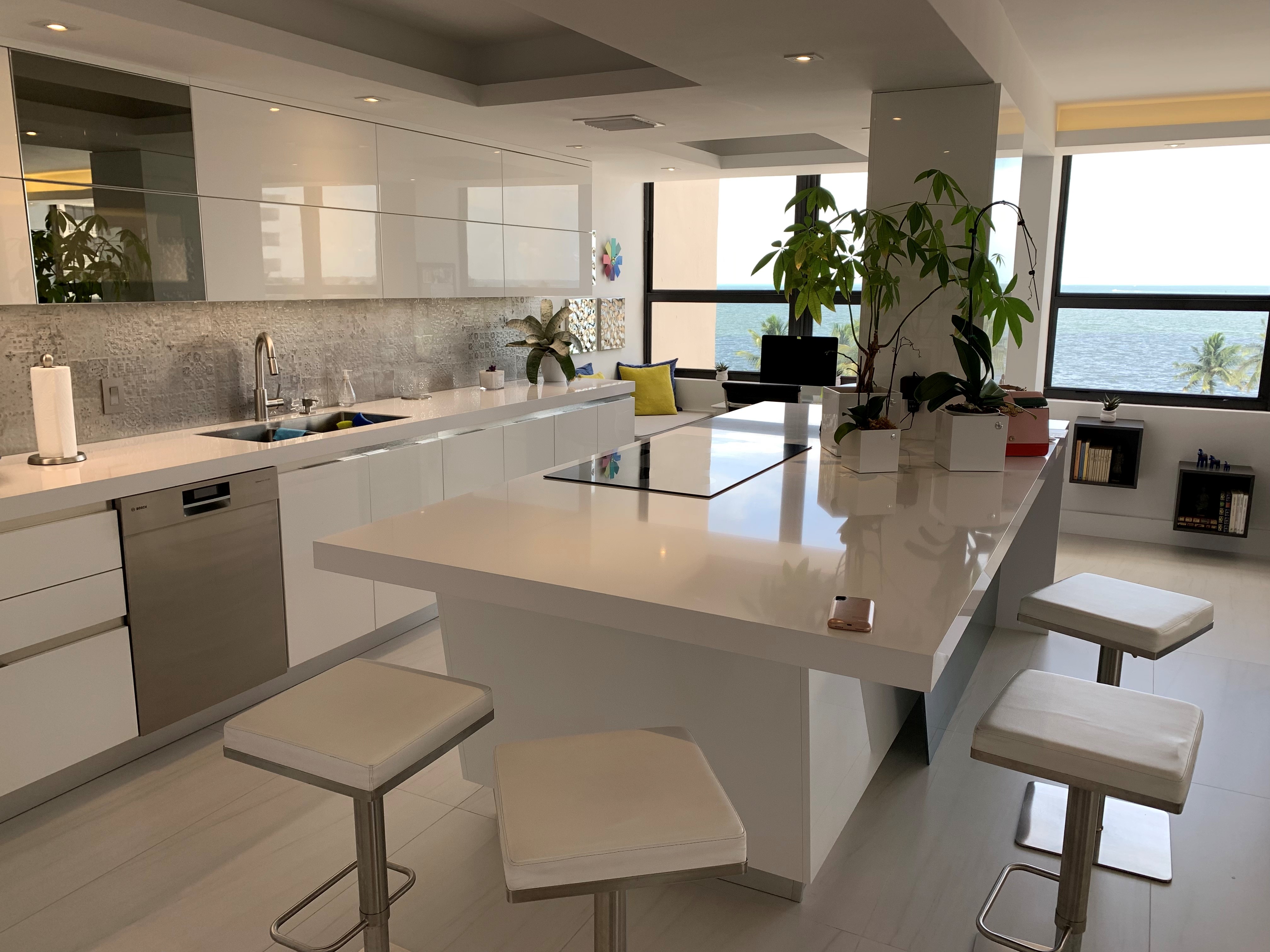 Waterfront Grove Isle Condo for Sale or Lease in Miami